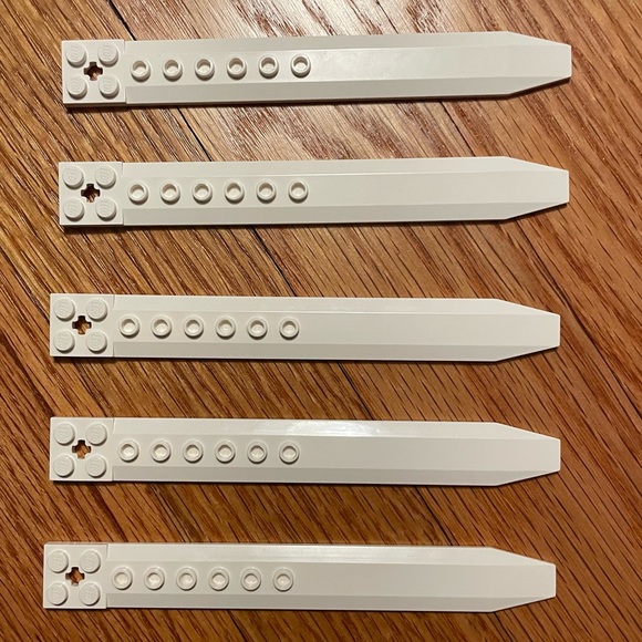 Lego | Toys | Fwp Lego 62743 Rotor Blade 2x6 Plate W Angled Side ...